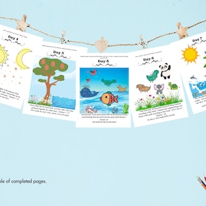Creation Activity Booklet - Etsy