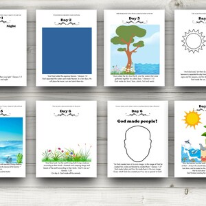 Creation Activity Booklet - Etsy