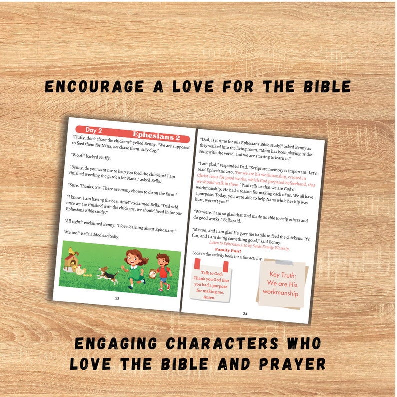 Ephesians Preschool Bible Study - Etsy