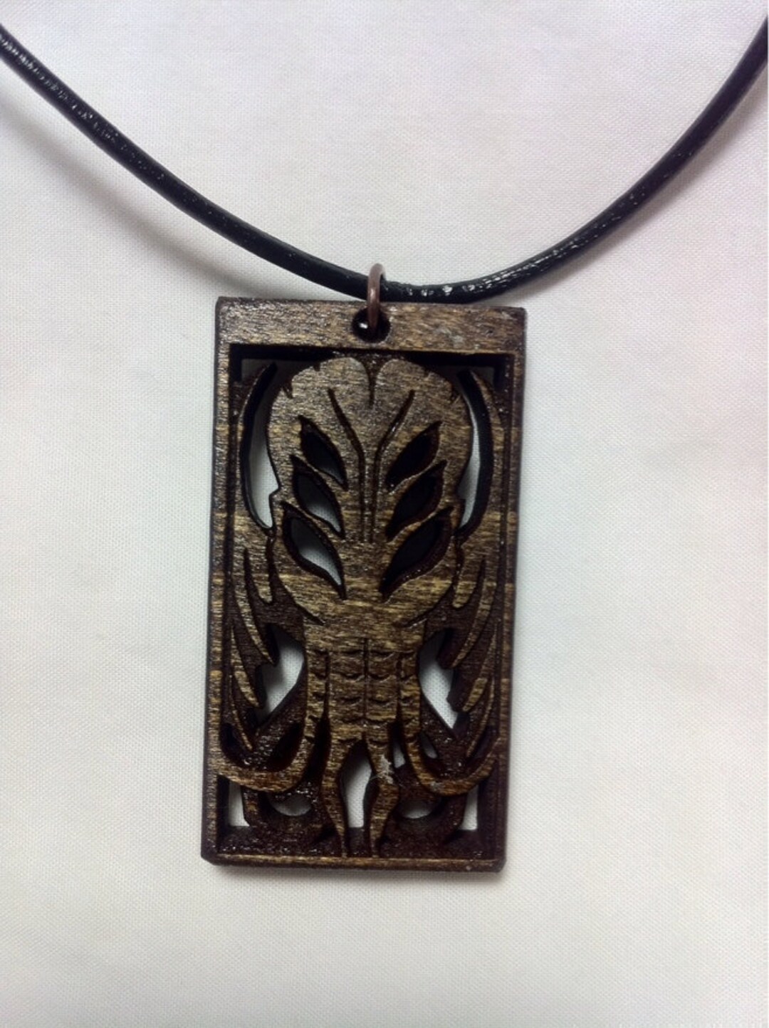 Balinese Style Wood Cthulhu Pendant - Etsy