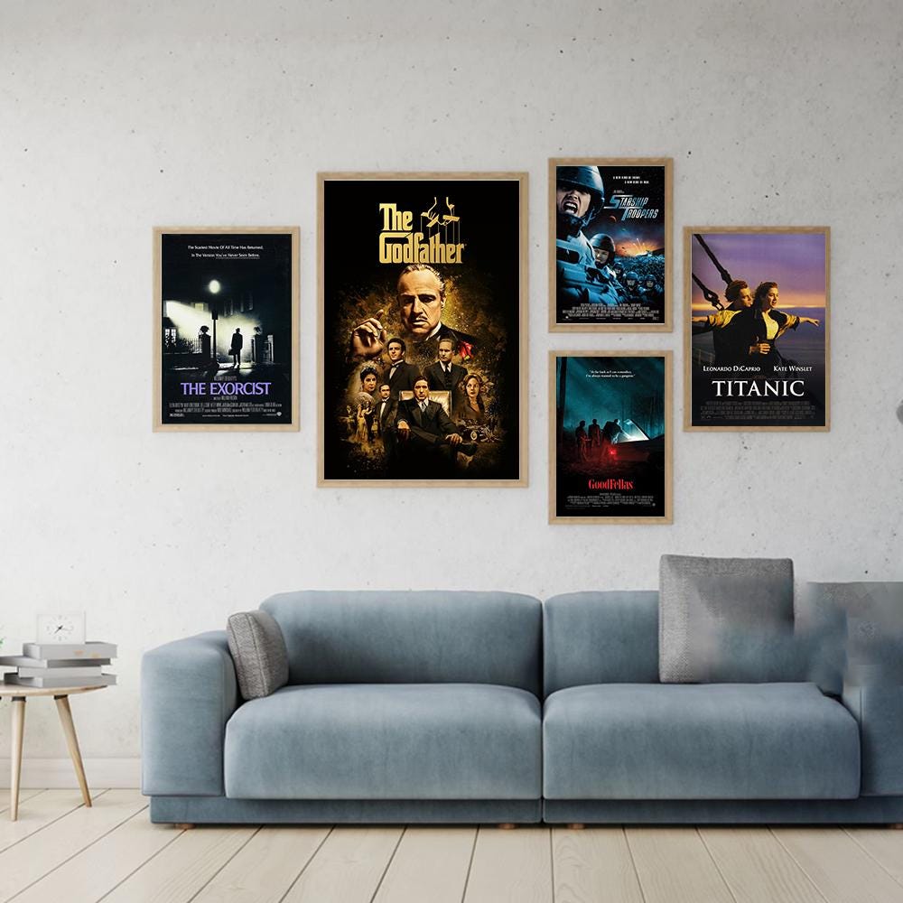 120PCS 70s 80s 90s Movie Poster, Digital Download Poster, Movie ...