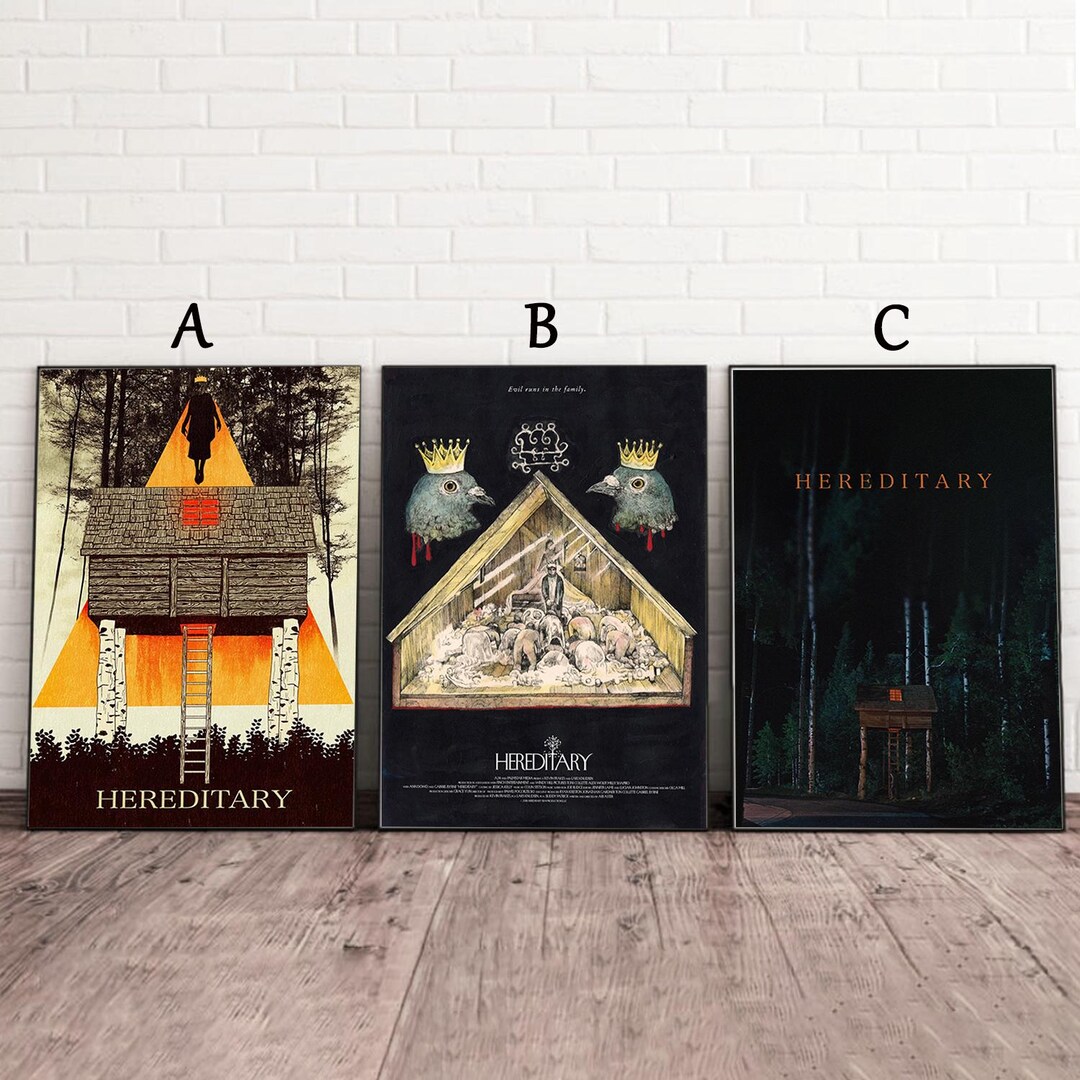 Hereditary Horror Movie Poster Wall Art Room Decor Film Poster Wall ...