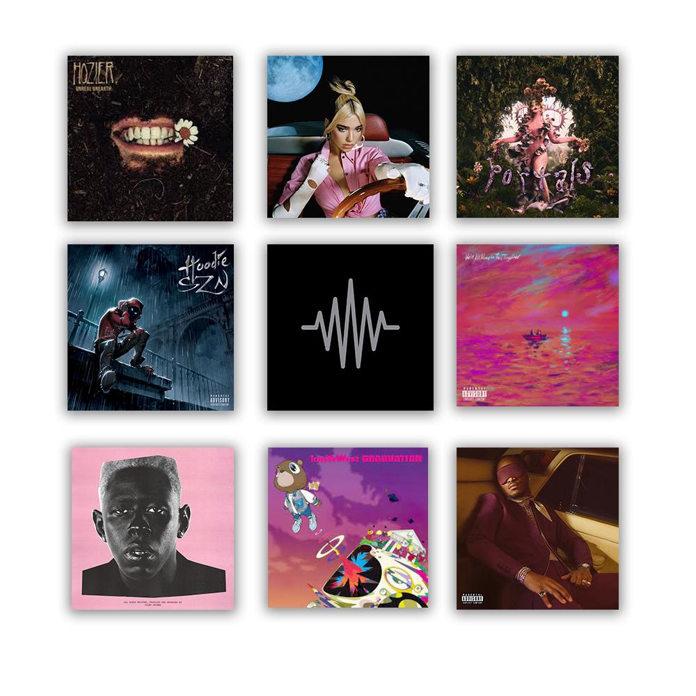 Customized Album Cover, Music Album Poster, Rapper Artist Photo, Canvas ...