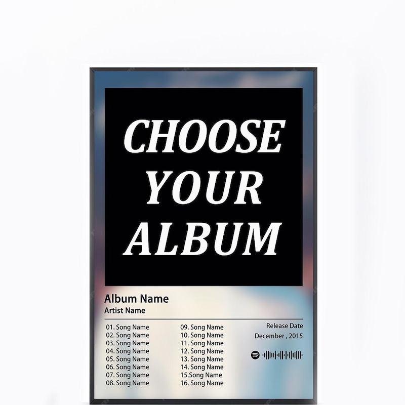 Album Cover Posters - Etsy