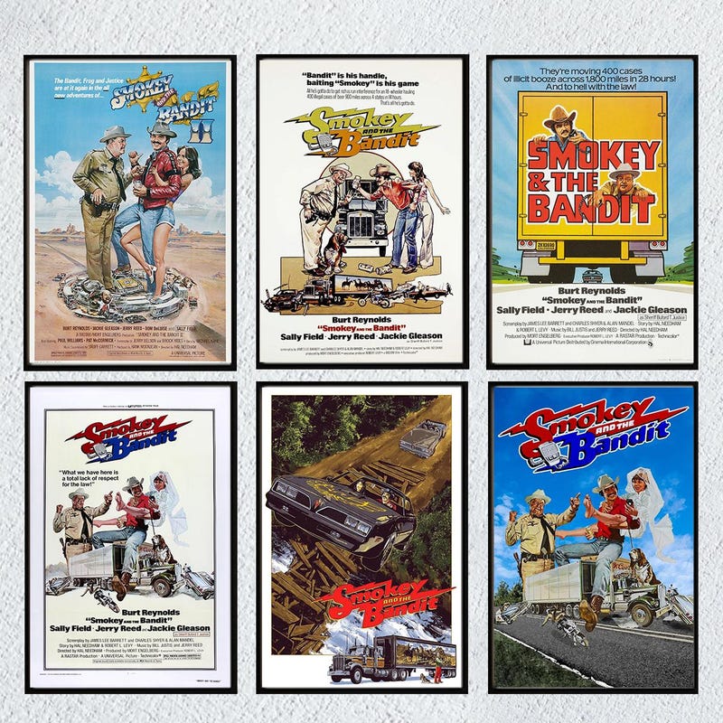 Smokey Bandit Movie Posters - Etsy