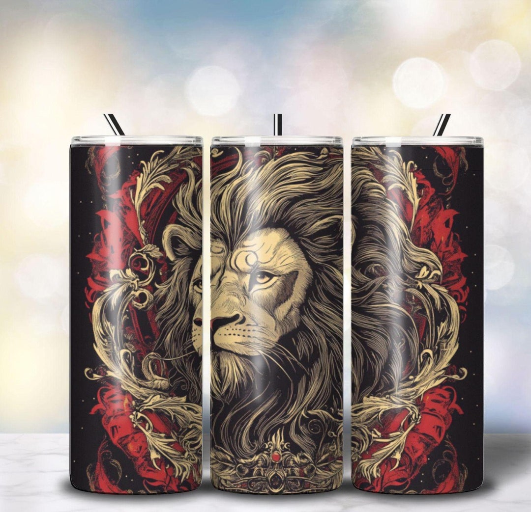 Majestic Lion Art Print Boho Style Wall Art Vintage Lion Picture Noble ...