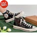 Custom Converse Math Formula Embroidery Pattern, Embroidered Logo Color ...
