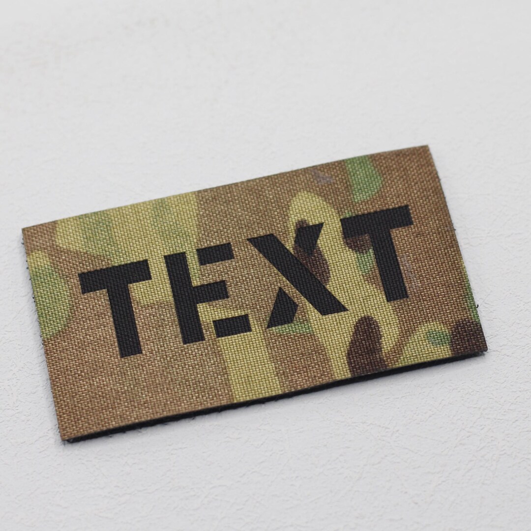Customized Call Signs, Patches, Custom Text, Military Laser Cutting ...