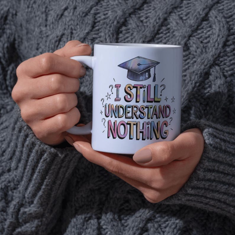 Graduation Cap Clipart Bundle | Class of 2025 PNG | Funny Watercolor ...