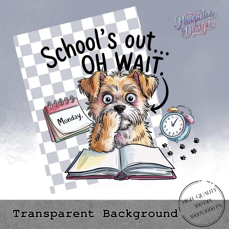 Back to School Dog Clipart Bundle, Teacher and Student PNG - Etsy