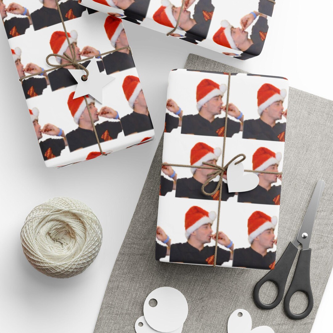 Christmas Charles Leclerc Wrapping Paper, Formula 1 Ferrari Fan Gift ...