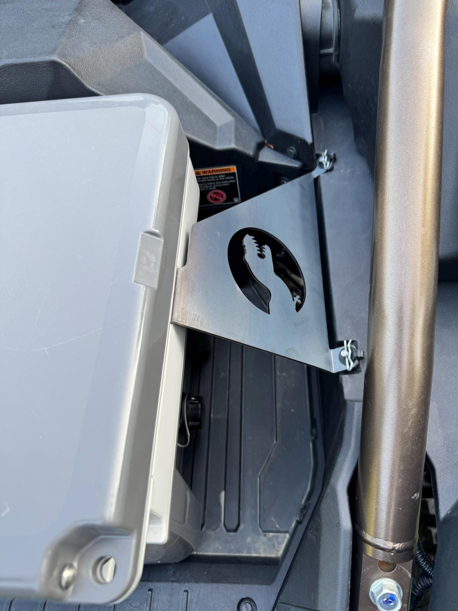 KRX Cooler Mount RTIC 32 Quart Kawasaki Teryx KRX KRX4 KRX1000 Bracket ...