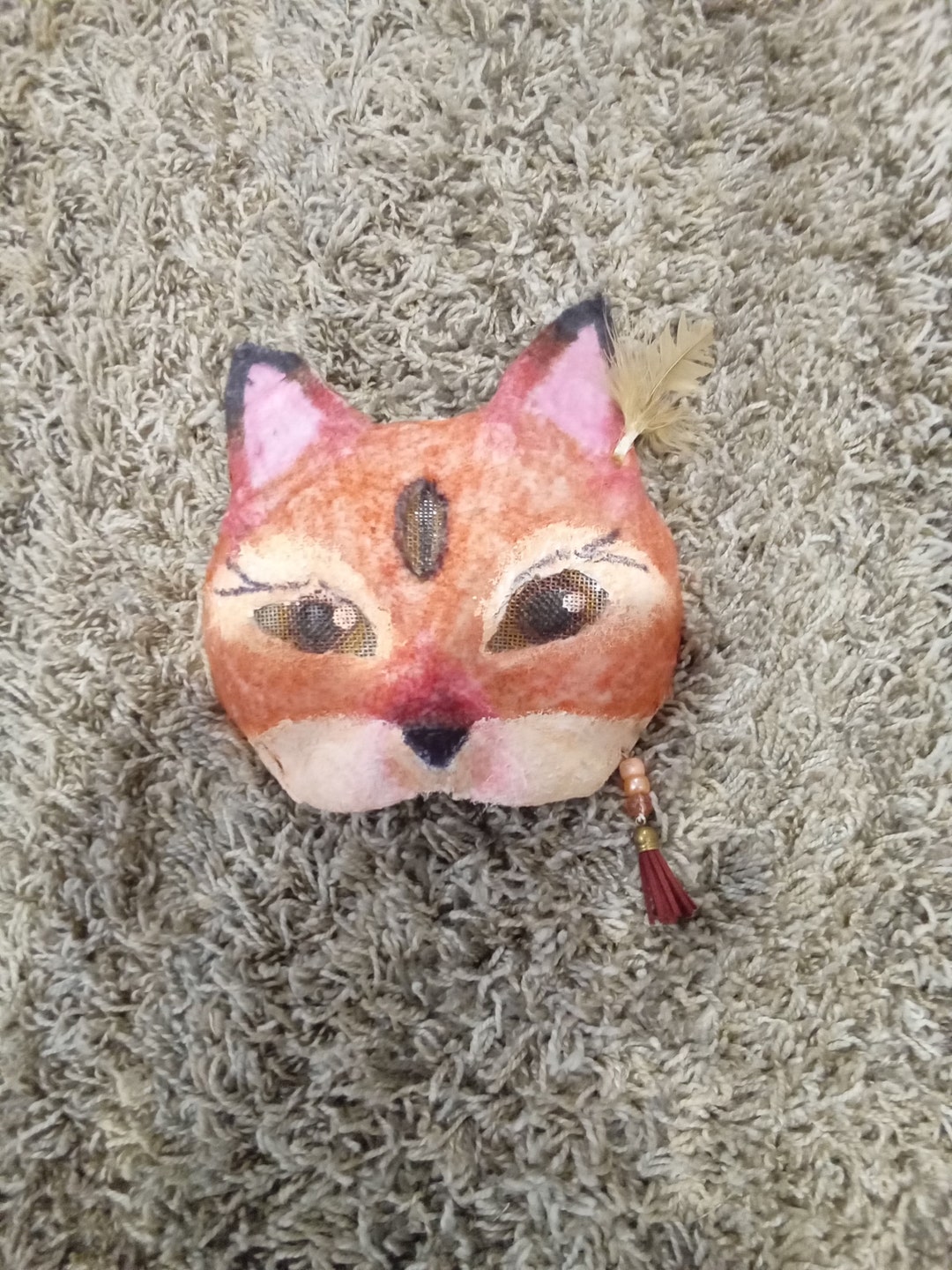 Red Fox Mask - Etsy