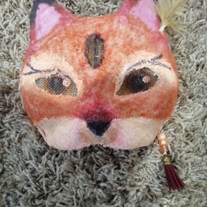 Red Fox Mask - Etsy