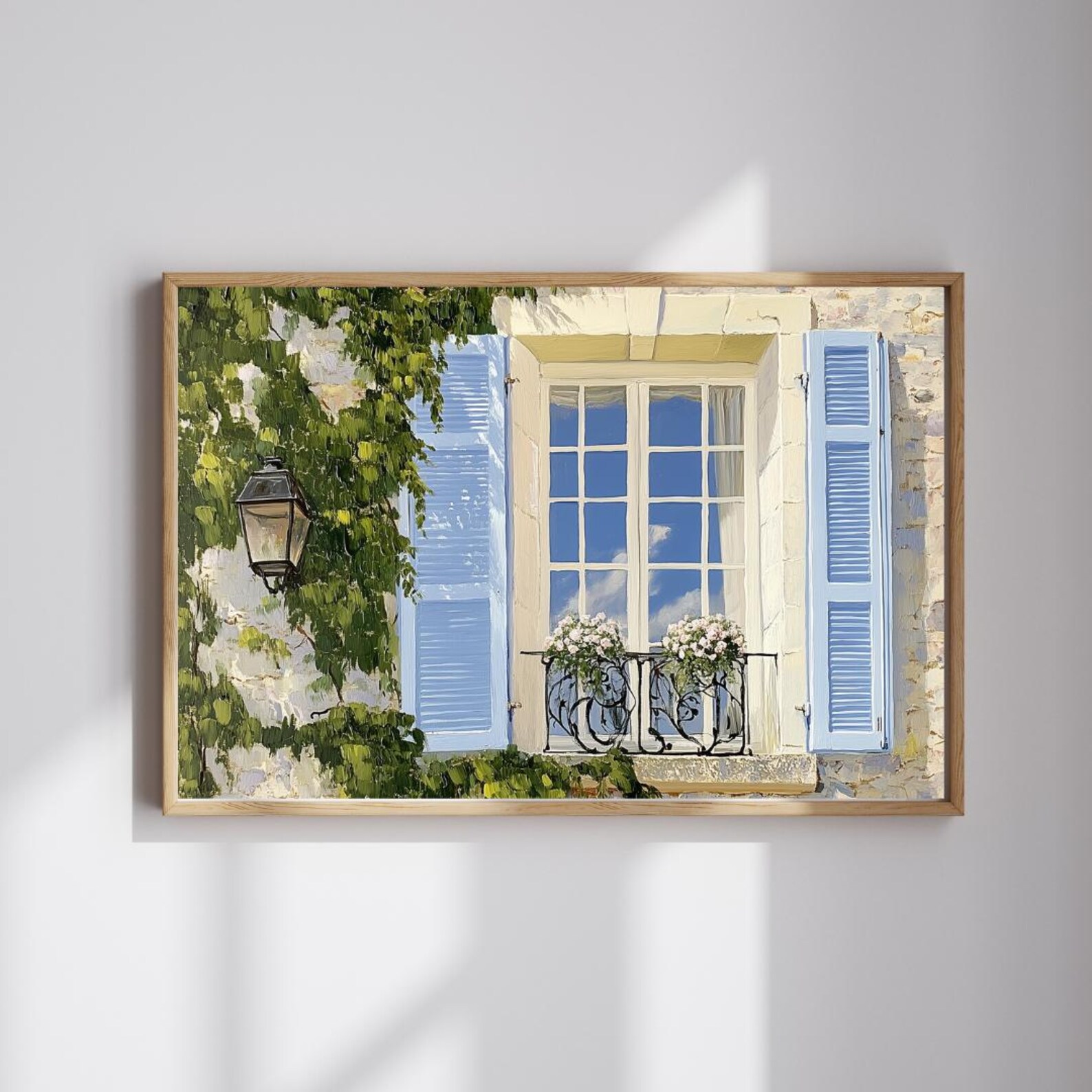 French Window Art Print: Provence Cottagecore Decor (digital Download ...