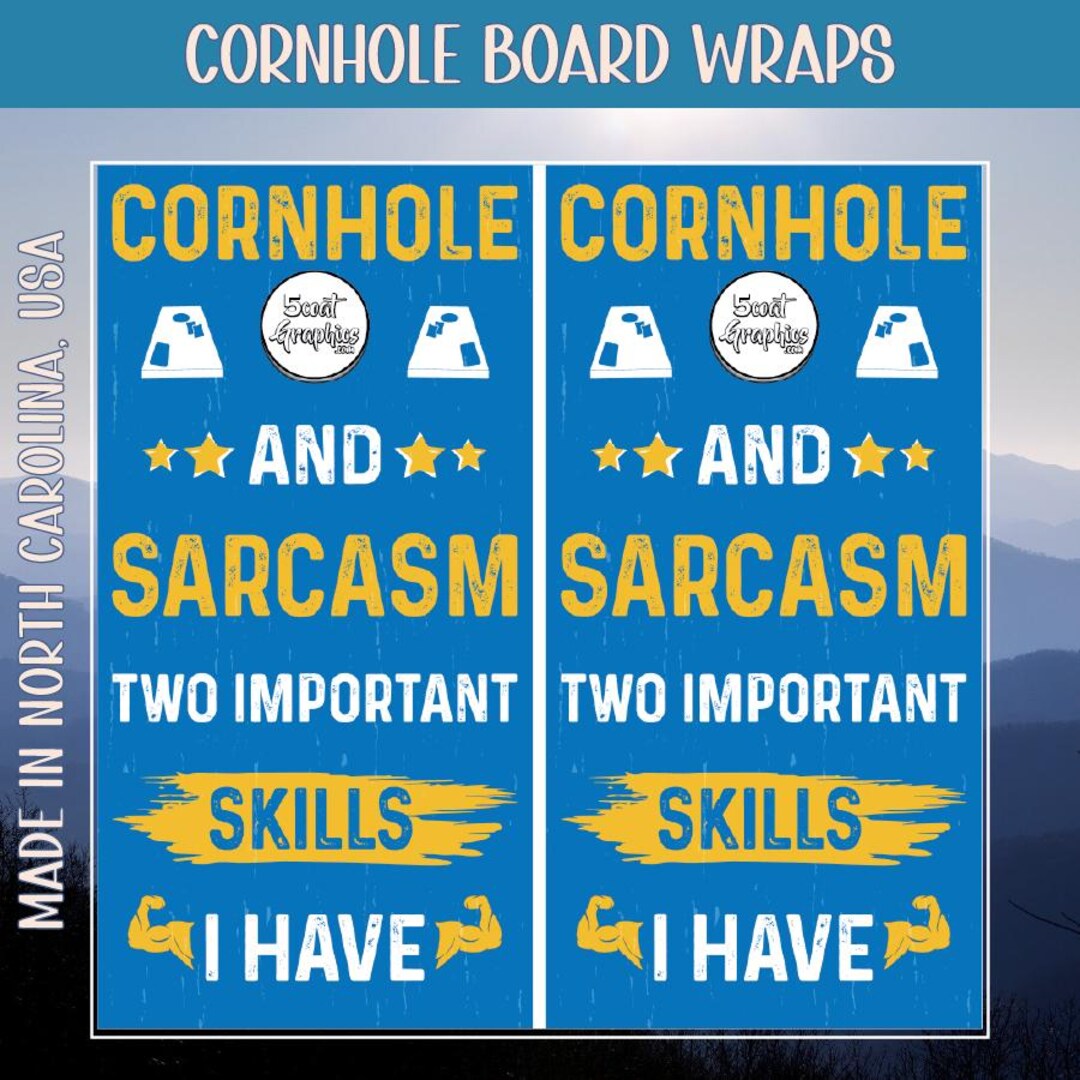 Cornhole | Cornhole and Sarcasm Two Important Skills I Have - 2 ...