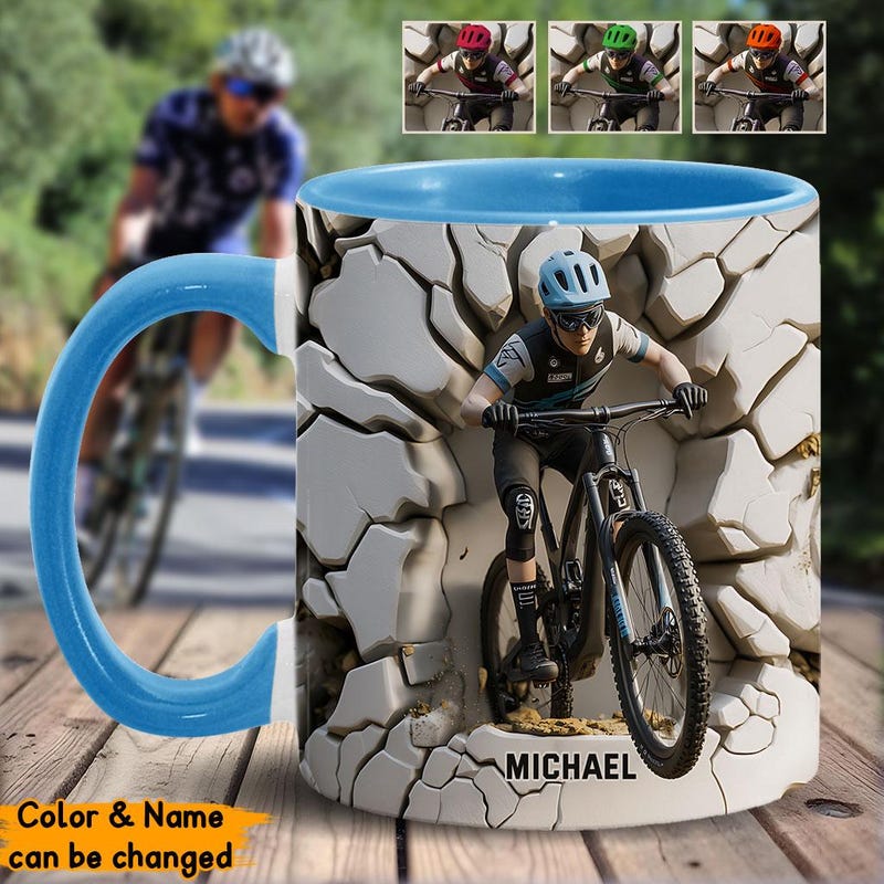 Bike Mug - Etsy