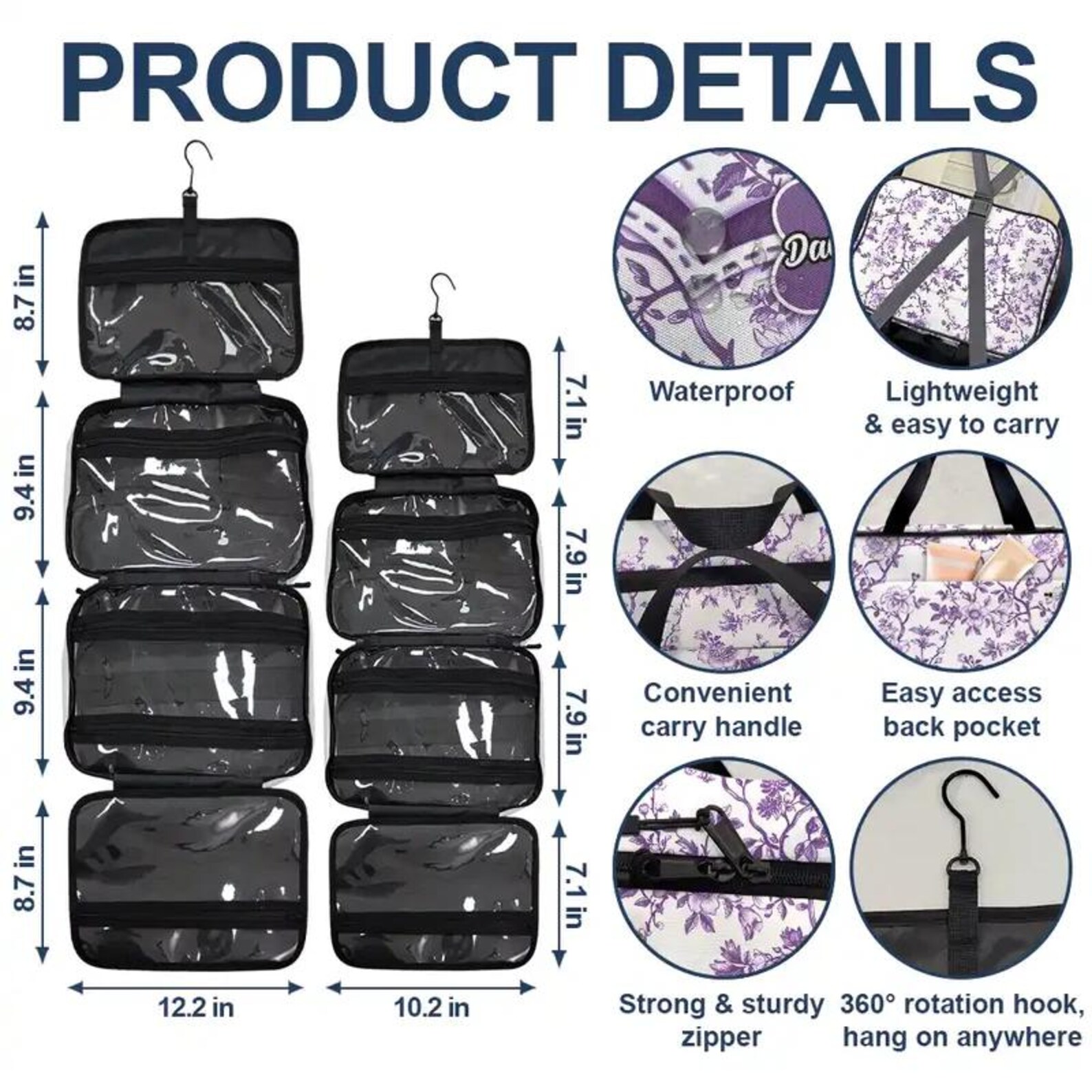 Girls Trip Survival Kit - Personalized Toiletry Bag, Custom Makeup Bag ...