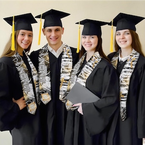 In Loving Memory Graduation Stoles, Custom Graduation Stole With Photos ...