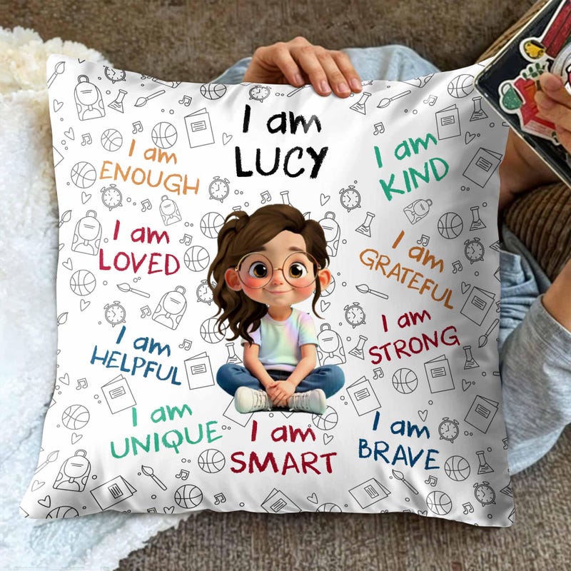 Girl Empowerment Pillow - Etsy UK