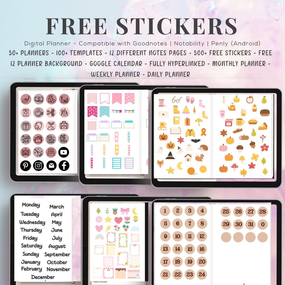 2025 Ultimate Digital Planner - Pastel Theme - Etsy