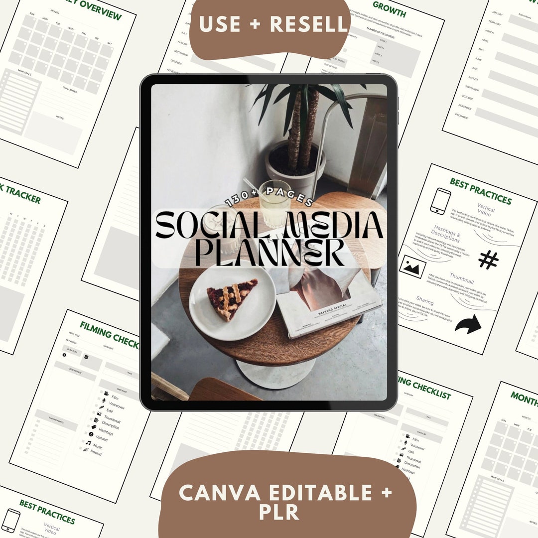 Done for You Instagram Calendar Planner Social Media Planning Strategy ...