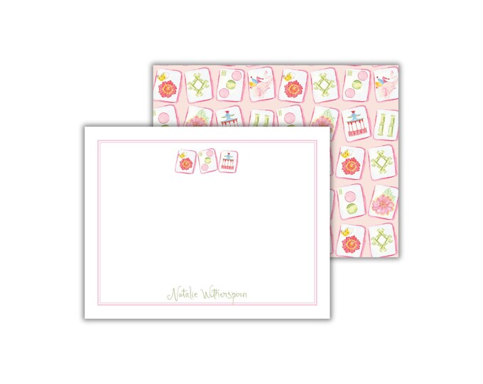 Mahjong Note Cards - Etsy
