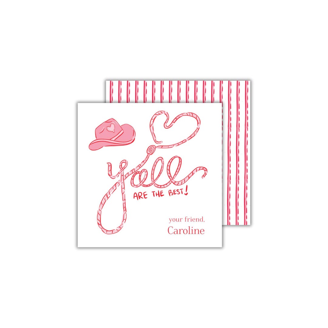 Printable Valentine Tags Cowgirl Valentine Cards Rodeo Valentines ...
