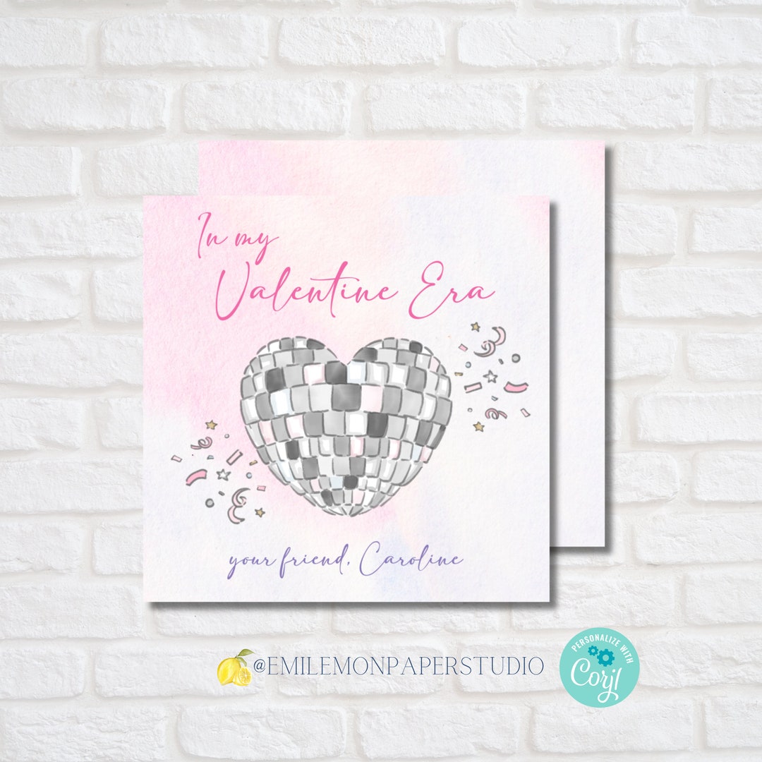 Printable Valentine Tags Valentine Era Valentine Cards Girls Valentines ...