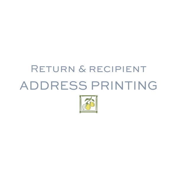 Recipient Address - Etsy