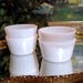 Vintage Glasbake Custard Glass Cups Set of (4) | Glasbake White Baking ...