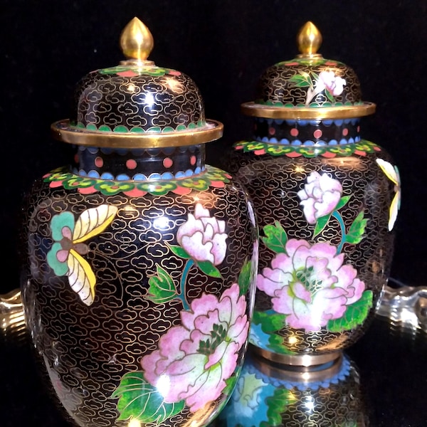 Brass Decorative Jar - Etsy