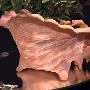 Vintage Large Atlantic Mold Co Ceramic Conch Shell Planter/decor ...