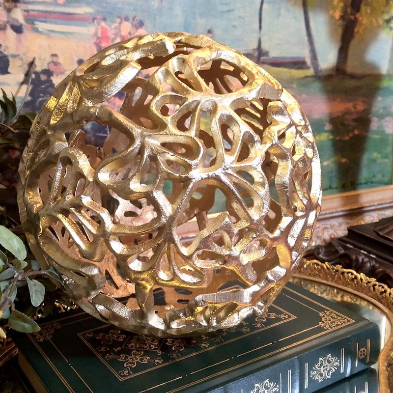 Metal Orb - Etsy