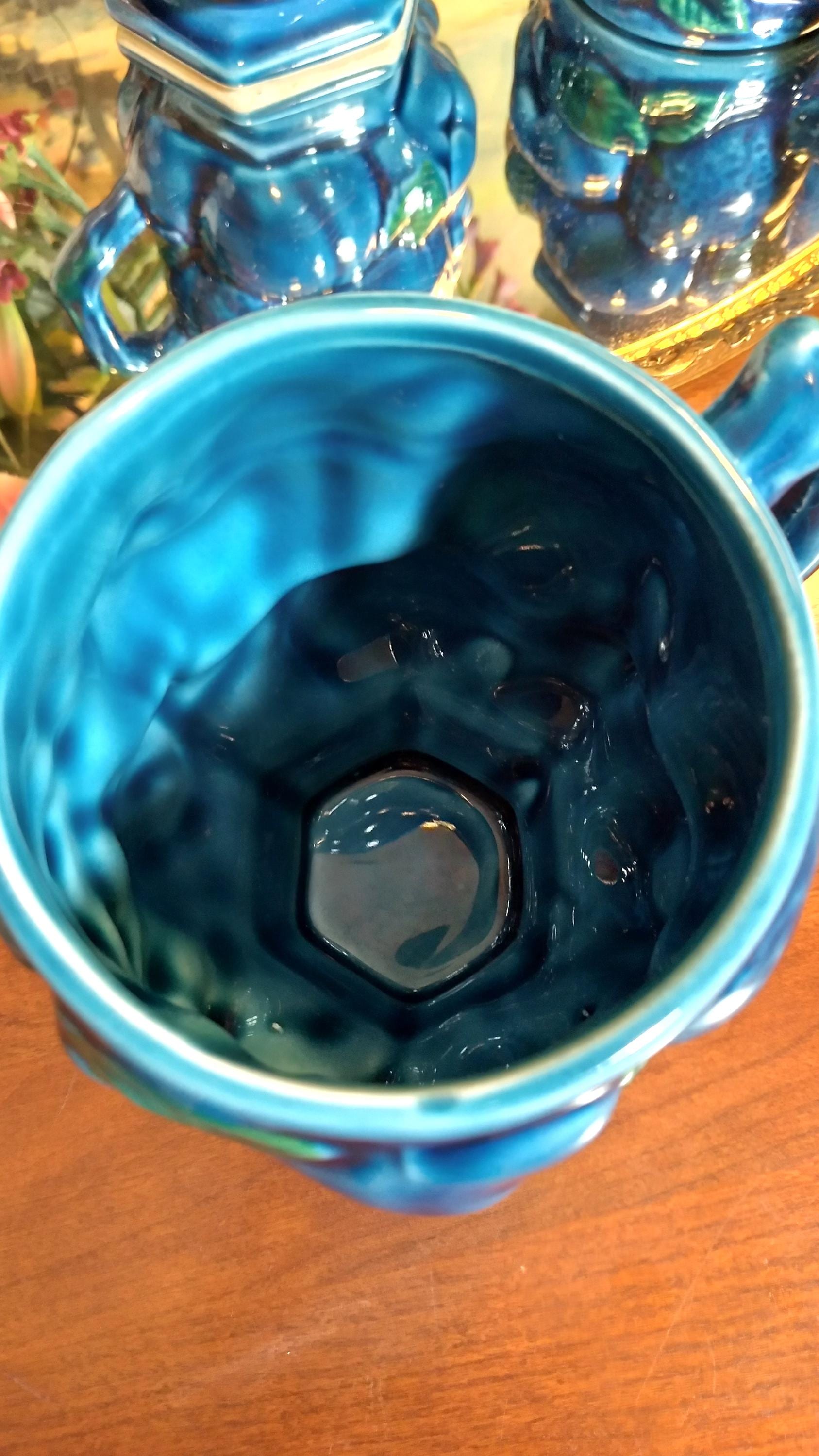 Vintage Inarco Blue Mood Indigo Mug Set of (4) - Etsy