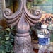 Large Ceramic Decorative Finial Sculpture 17" | Farmhouse Finial Statue ...