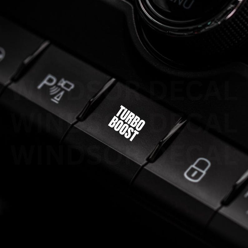 Funny Blank Car Button Decals, Blank Button Car Sticker, Eject ...