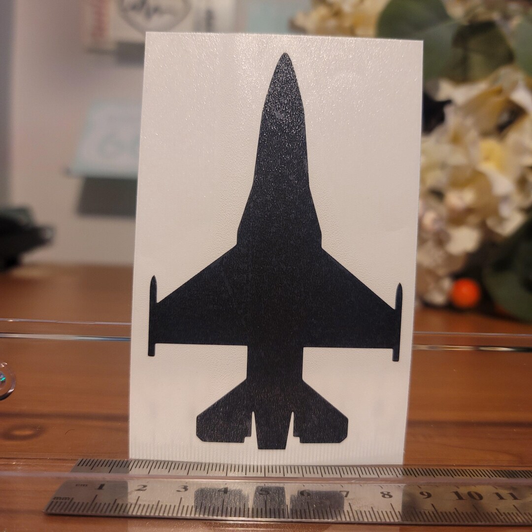2X Fighter Jet Military Plane Sticker for Any Flat Surface Decal - Etsy