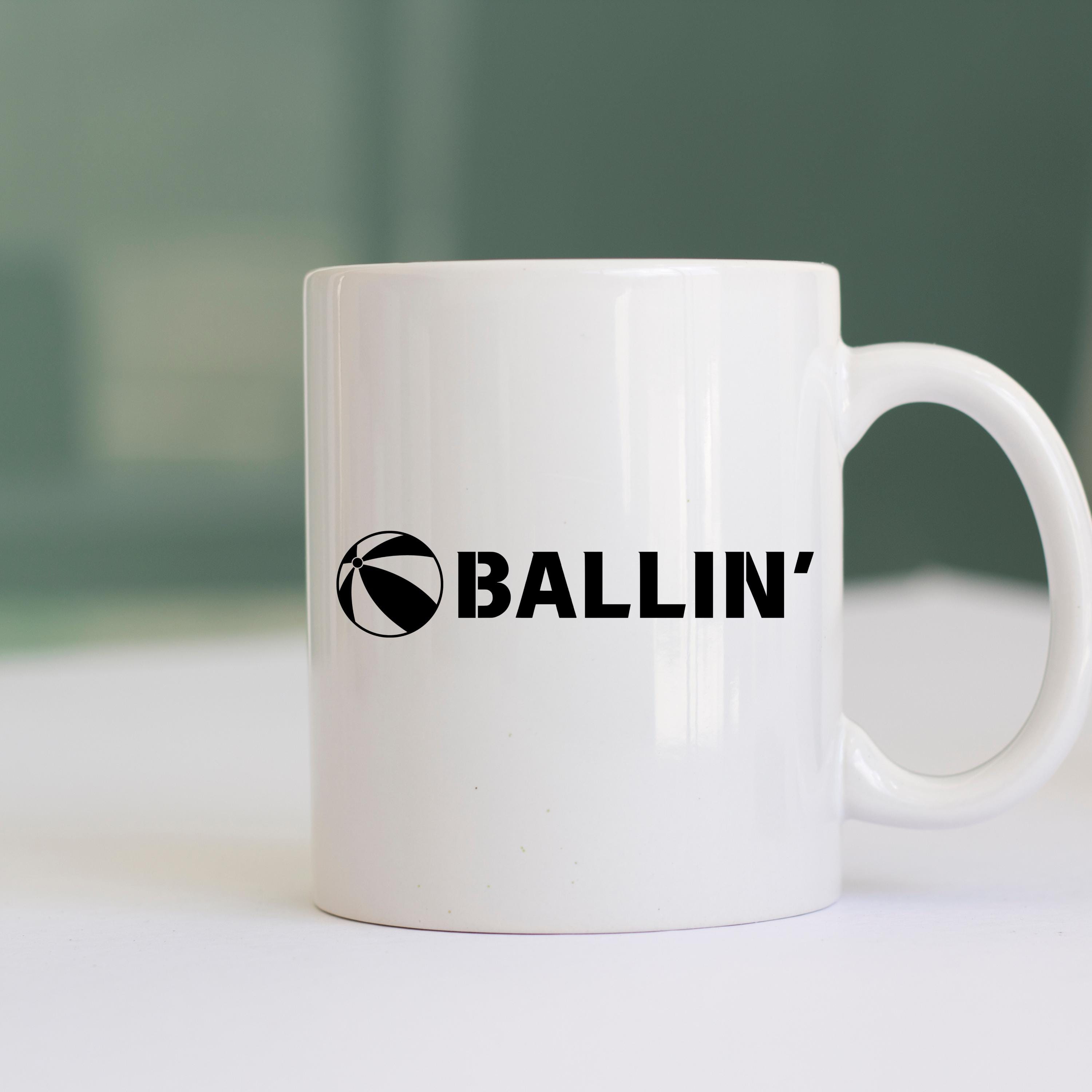 2X Ballin Vinyl Decal, Beach Ball Design, Fun Summer Sticker, Unique ...
