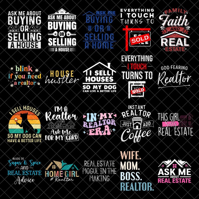 Real Estate Svg - Etsy