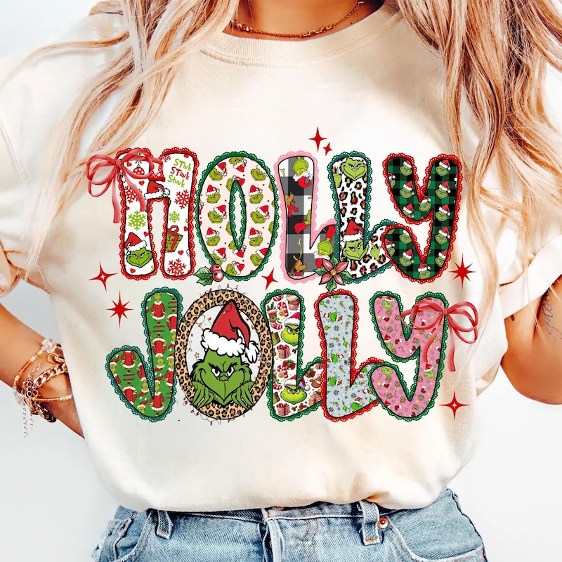 Grinch Preppy - Etsy