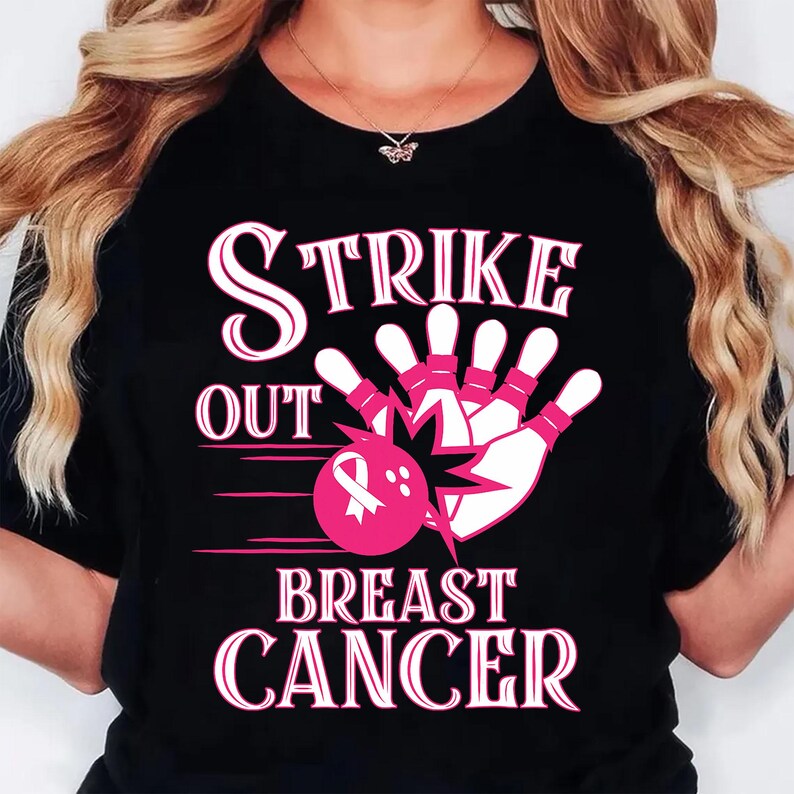 Pink Out Sports Png Bundle, Breast Cancer Awareness Game Day PNG, Strike Out Cancer Png ...
