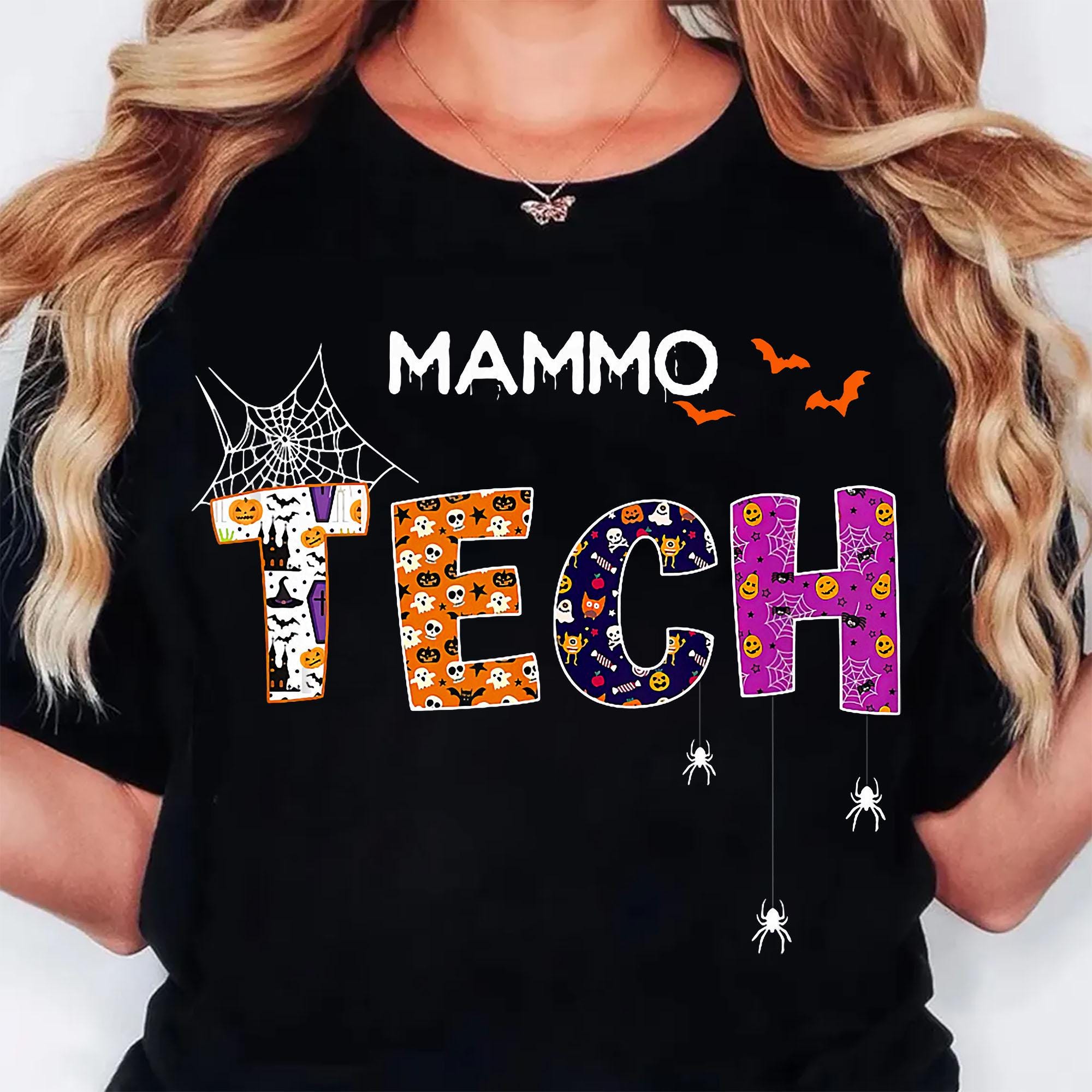 Mammo Tech PNG Bundle, Spooky Mammography Technologist Png, Breast ...