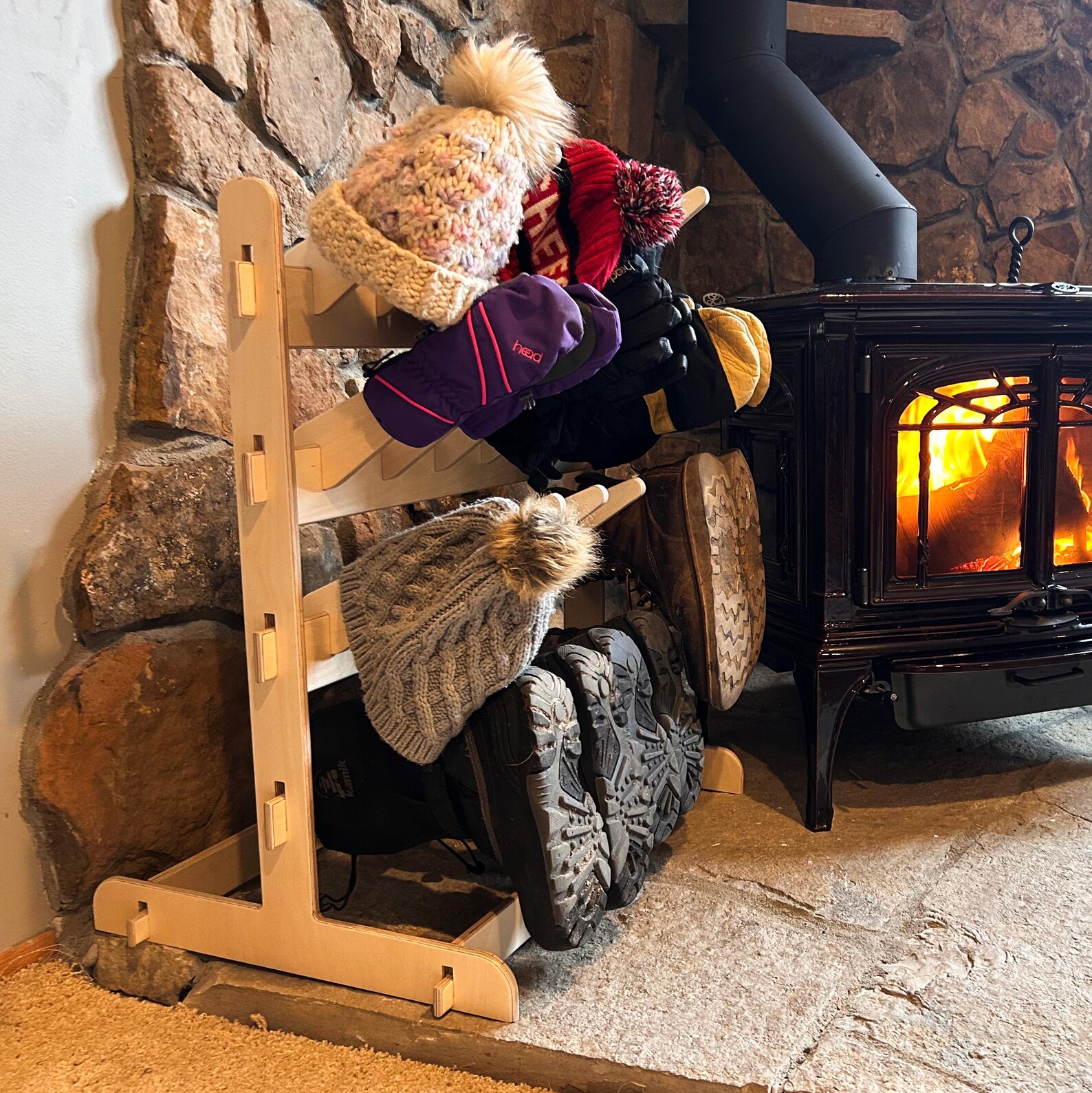 The Drystation-boot & Glove Drying Rack-winter Gear Solution-wet Gear ...
