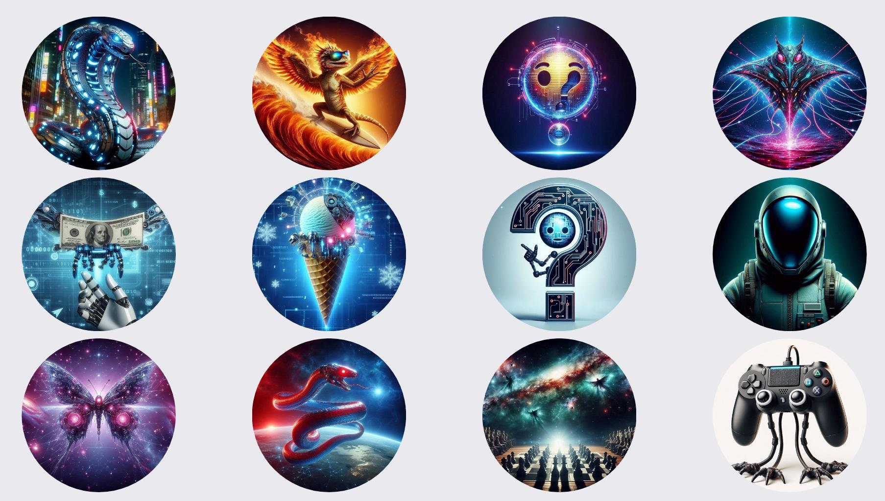 Custom Ai-generated Stickers - Etsy