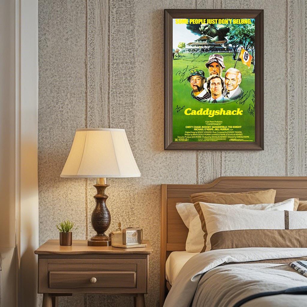 Caddyshack Movie Signature Poster,high Quality Printed Poster, Home ...