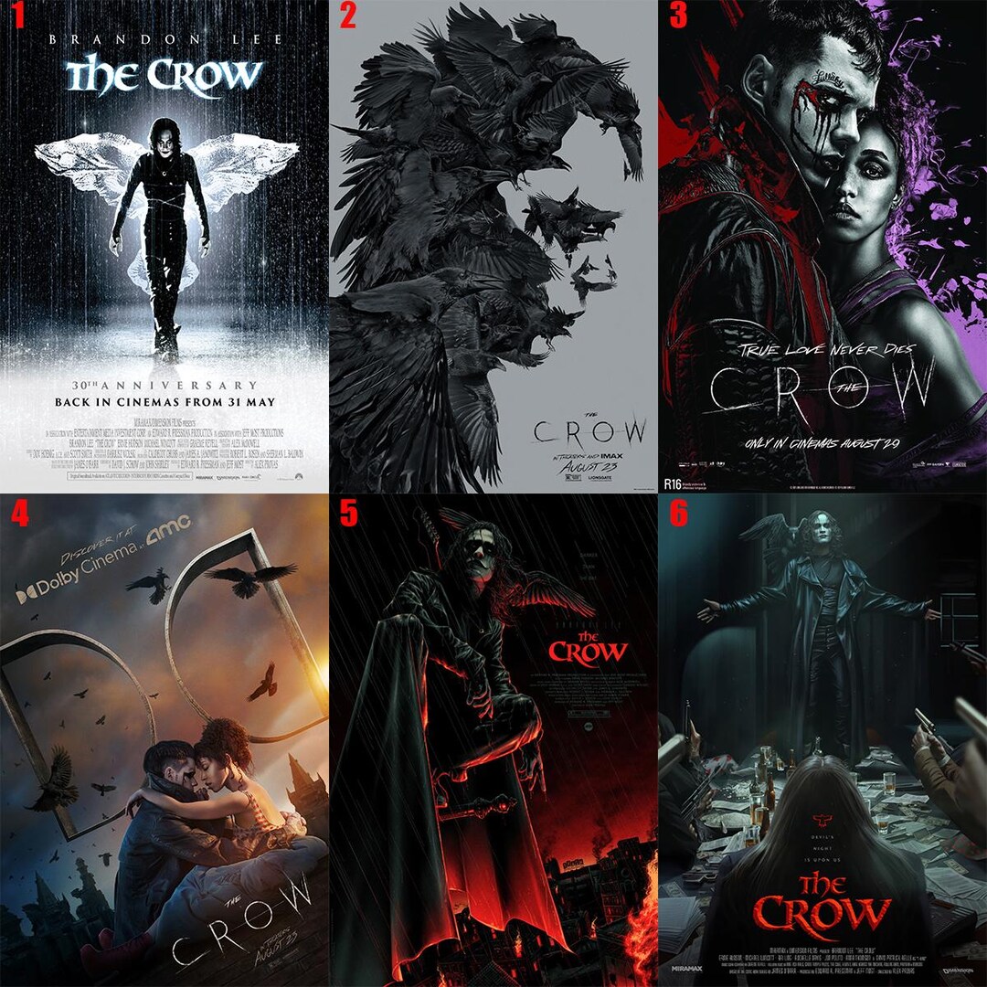 The Crow 30th Anniversary - Must - Have for Cult Movie Aficionados ...
