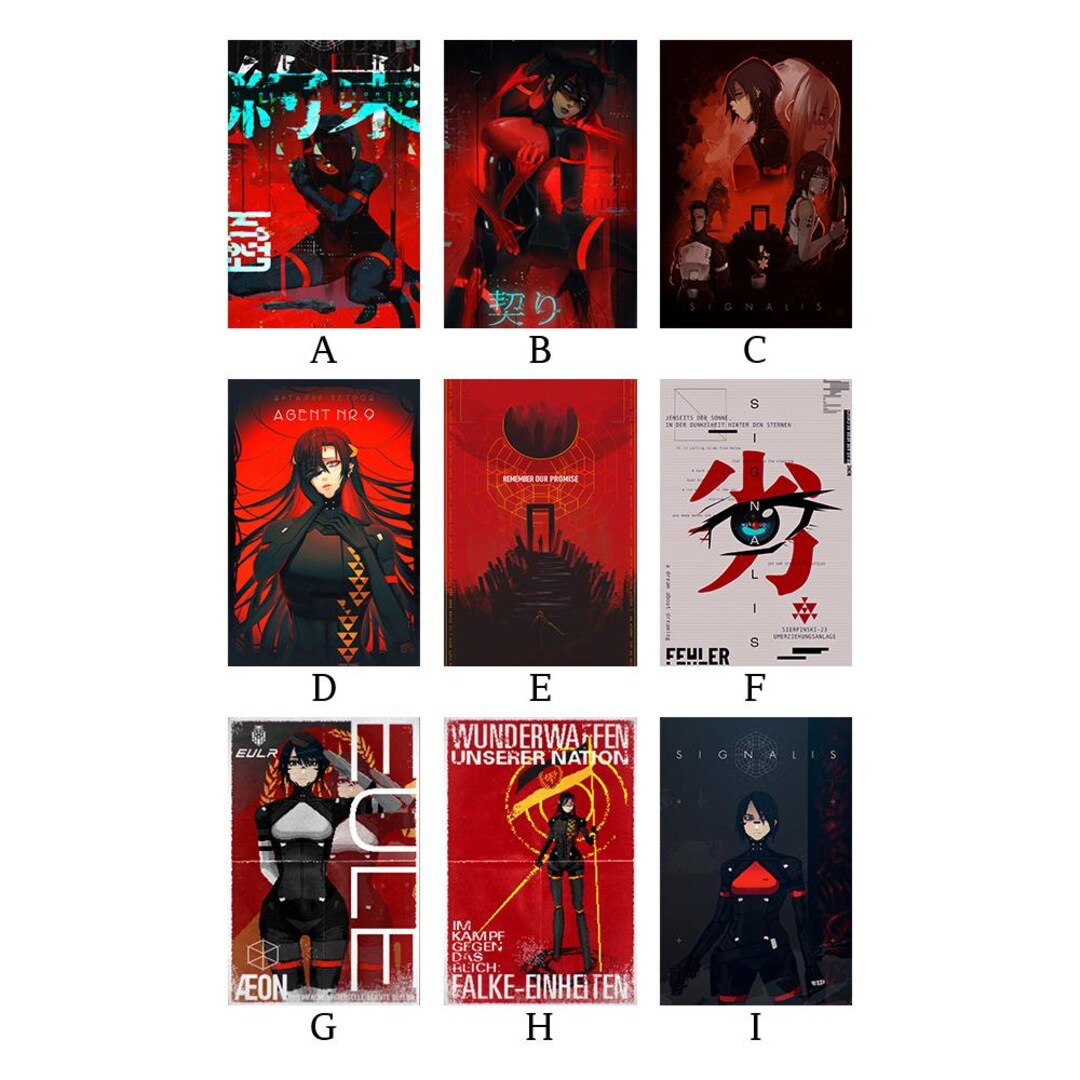 Signalis Artwork,indie Game Poster,canvas Poster,high Quality Printed ...