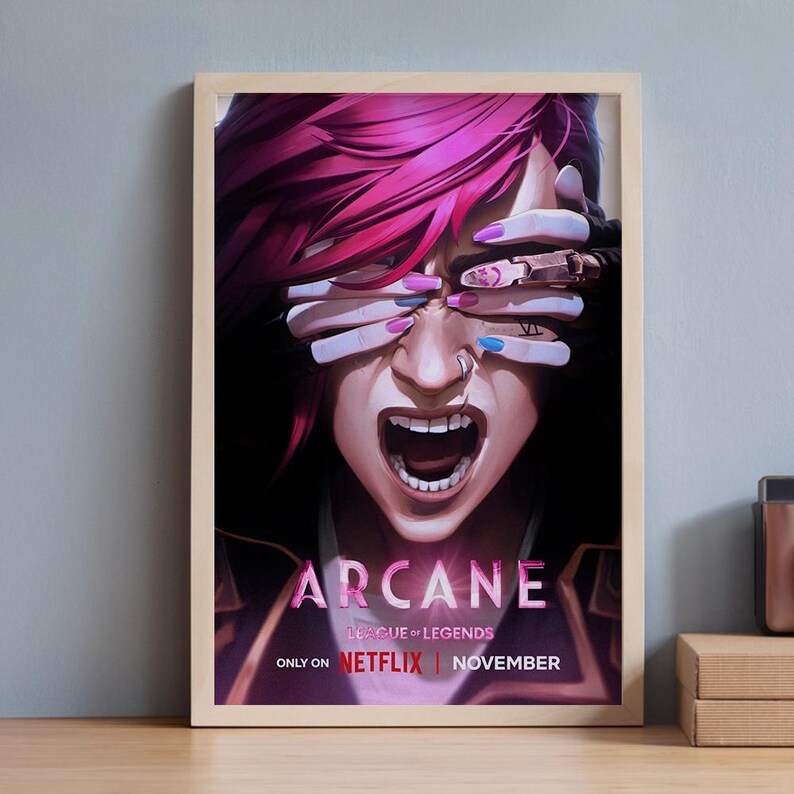 Arcane League of Legends Movie Film Posters Large Size,high Quality ...
