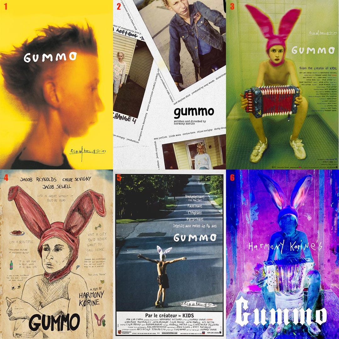Gummo 1997 Movie Poster,high Quality Printed Poster,canvas Poster, Home ...